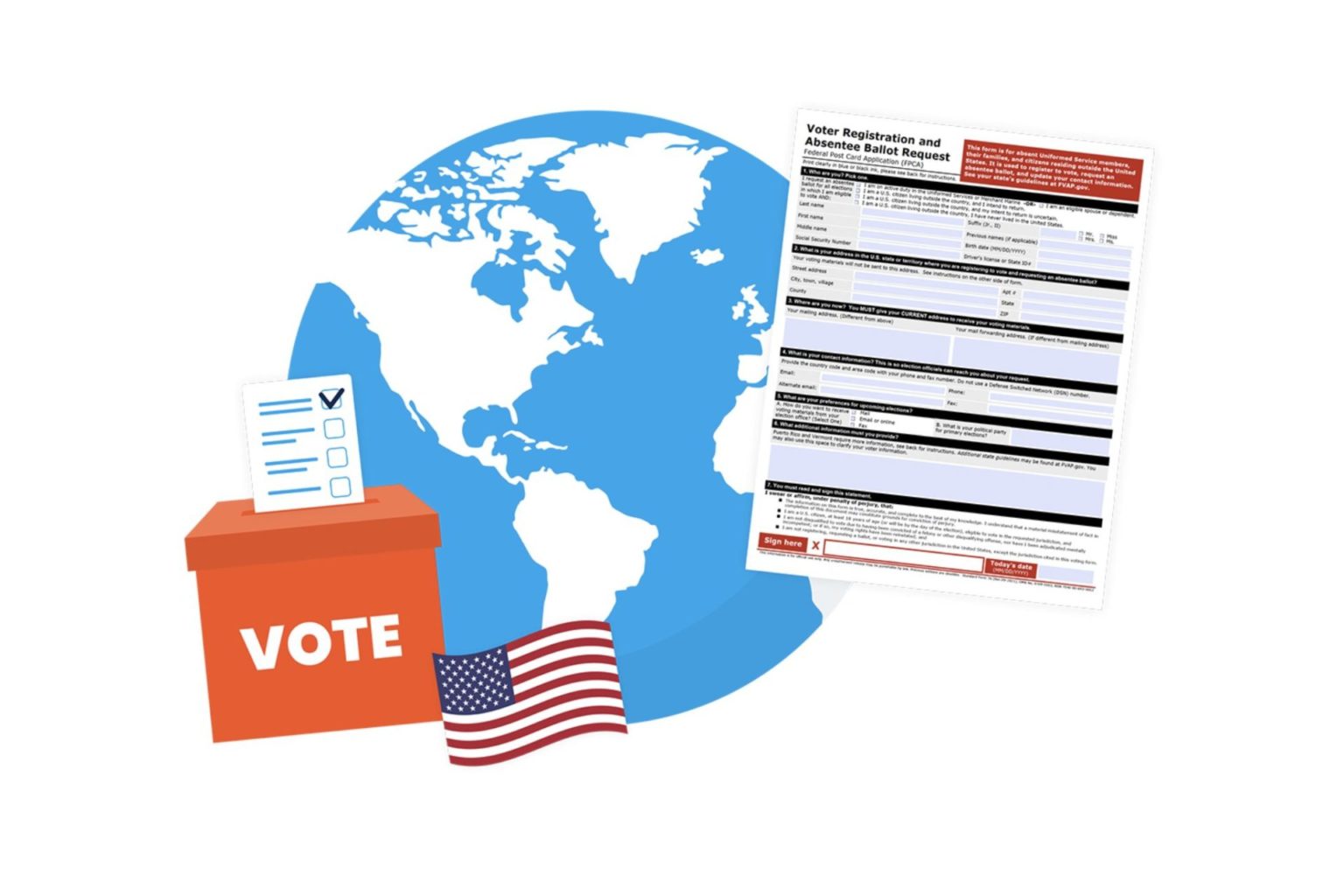 An easy guide for American expats to vote from abroad